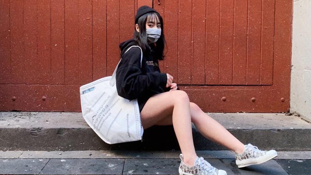 Here’s An Oversized Face Mask… For Carrying Your Belongings. Yes, It’s ...