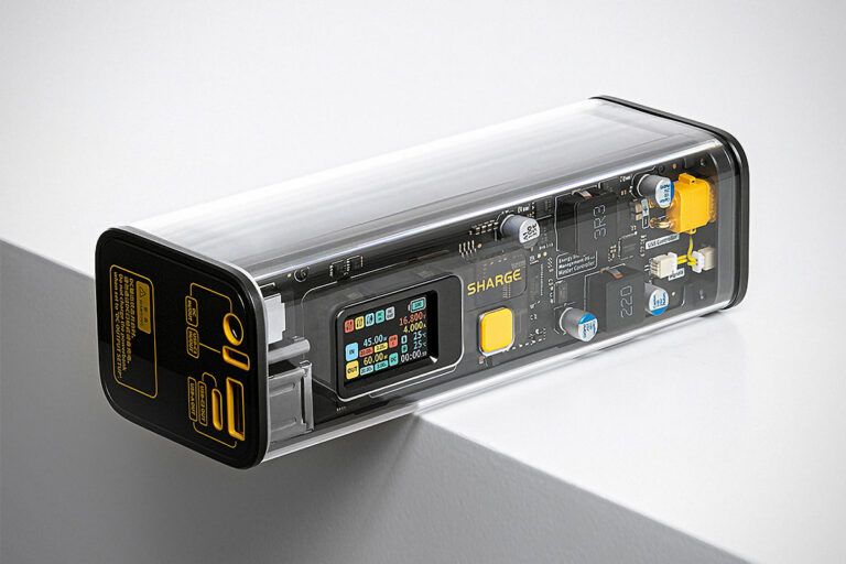 Sharge 100 W Transparent Power Bank: The Ultimate Geeky Power Bank