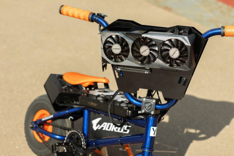 You Have Seen A “Drivable” Custom PC, Now Meet A Rideable Custom PC