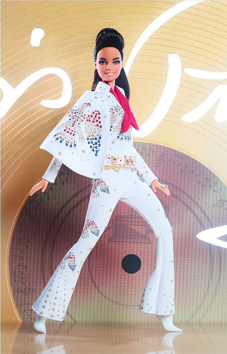 Elvis Presley Barbie Doll by Mattel Pays Homage To The King Of Rock N ...