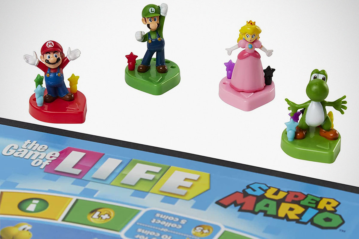 Game Of Life: Super Mario Edition And Monopoly Animal Crossing New ...