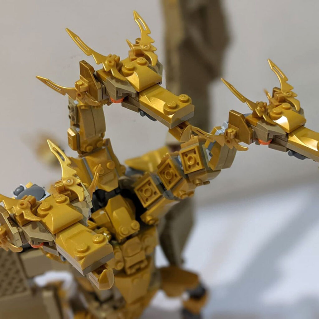 Check Out This Brilliant And Majestic LEGO MOC King Ghidorah By ...