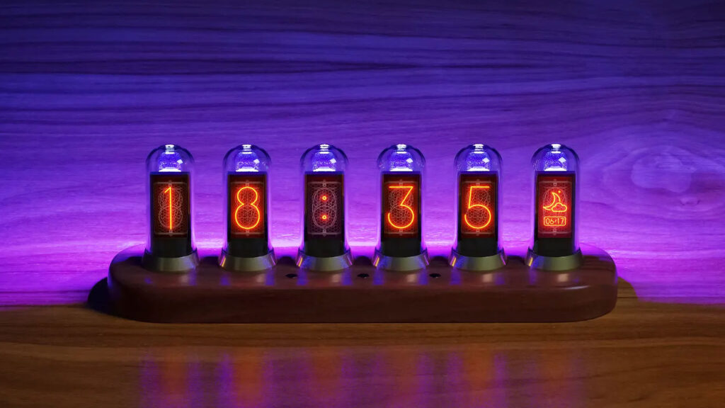 Nextube Retro Nixie Clock-inspired Display Uses IPS Displays To ...