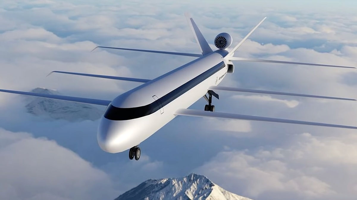 Aerospace Start Up Proposed An Fuel Efficient Aircraft With Six Wings