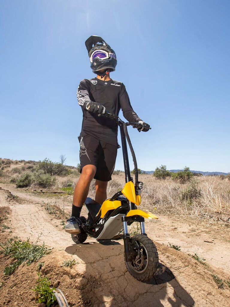 This Splach-Transformer Is A Standup Scooter And A Mini, Electric Dirt ...