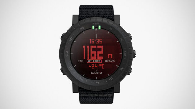Suunto CORE Alpha Stealth Is A Rugged, Military-beautiful Outdoor Watch