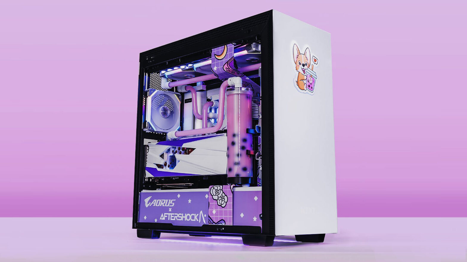 The World’s First Bubble Tea-Themed PC Has Bobas Swirling In Its ...