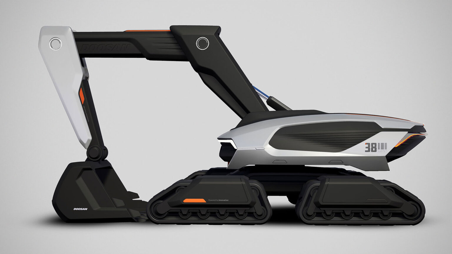 This Futuristic Excavator Is Part Of An Autonomous Construction System ...