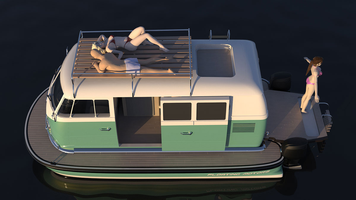 Floating Motors Want To Turn Classic Cars Into Seafaring Watercrafts