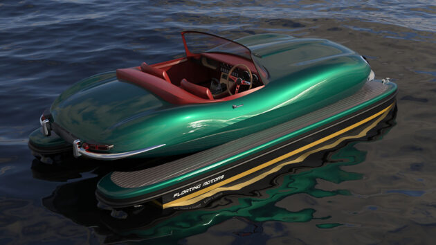 Floating Motors Want To Turn Classic Cars Into Seafaring Watercrafts