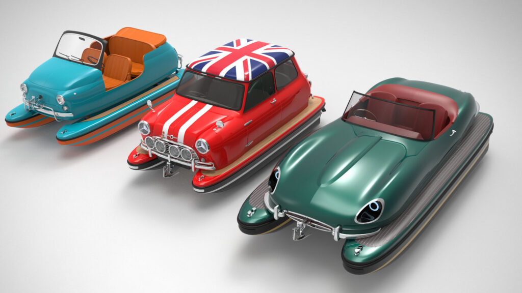 Floating Motors Want To Turn Classic Cars Into Seafaring Watercrafts