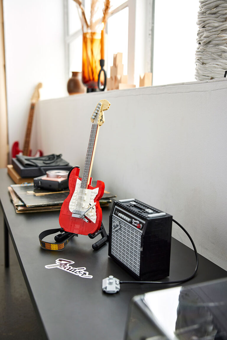 Winner Of LEGO Ideas Music To Our Ears Competition, The LEGO Fender ...
