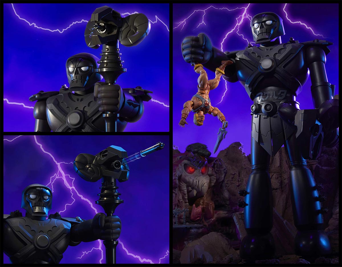 Supersized MOTU Skeletor’s Shogun Variants: Two-Foot-Tall Evils