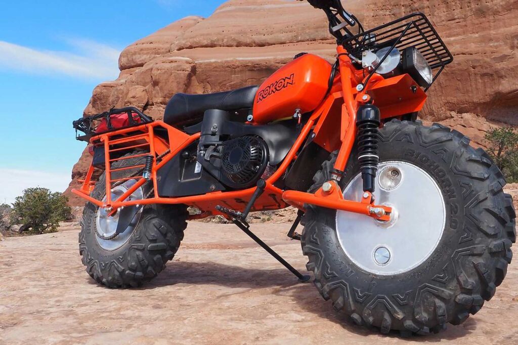 Add A Side Car Or A Trailer And The Rokon 2x2 Off-road Motorcycles ...