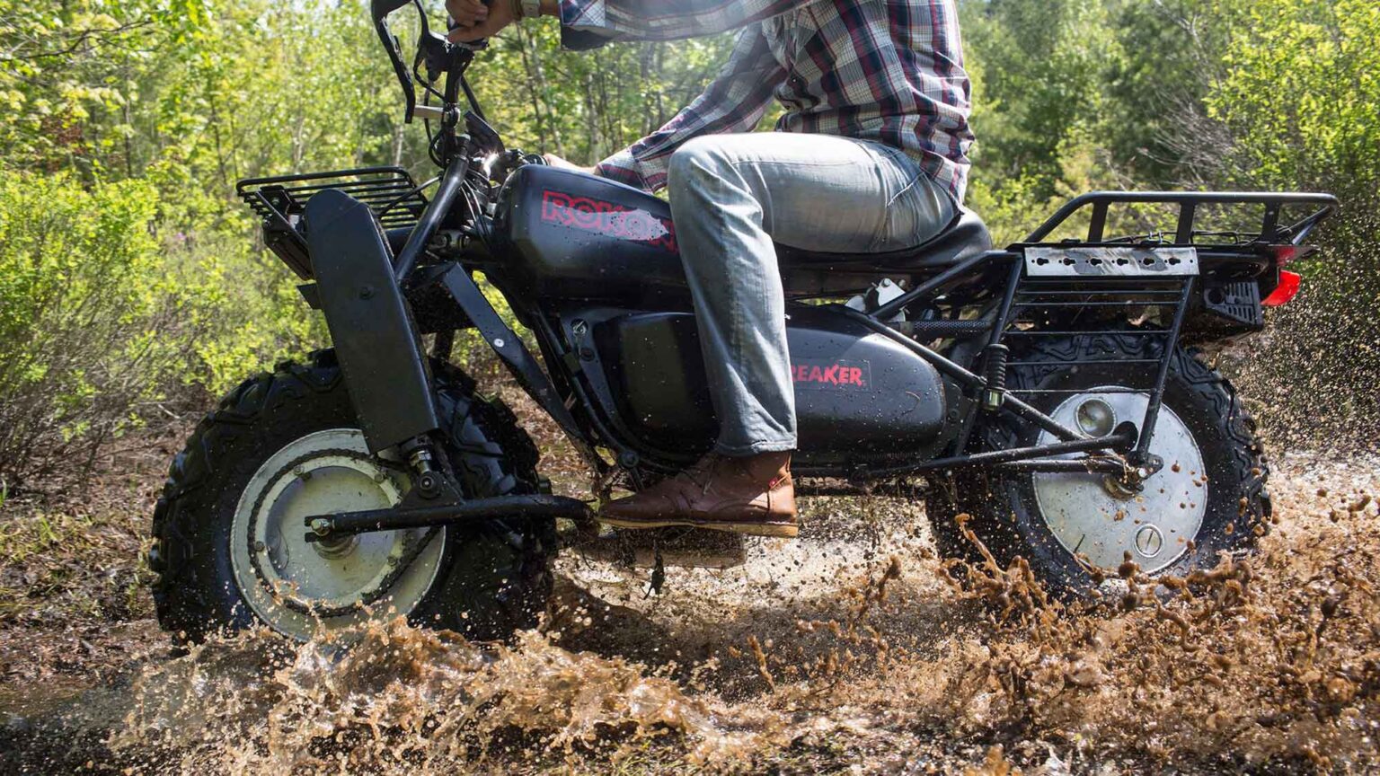 Add A Side Car Or A Trailer And The Rokon 2x2 Off-road Motorcycles ...