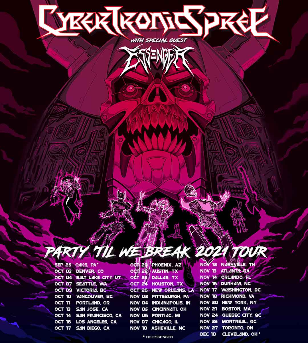 Meet The Cybertronic Spree, A Transformers Costumed Rock Band