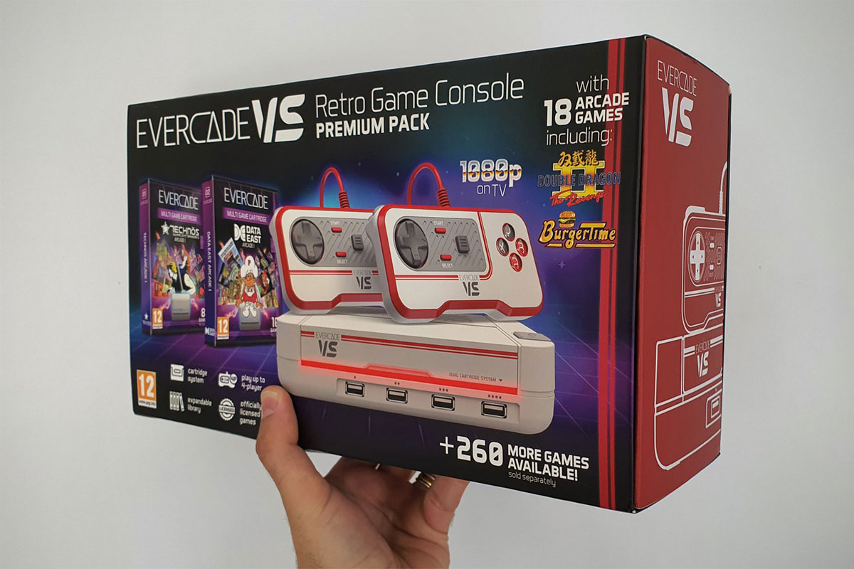 Upcoming Retro Video Game Console, EVERCADE VS, Will Arrive In November ...