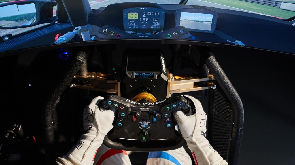 This Driving Simulator Steering Wheel Can Also Be Used In A Real Race Car