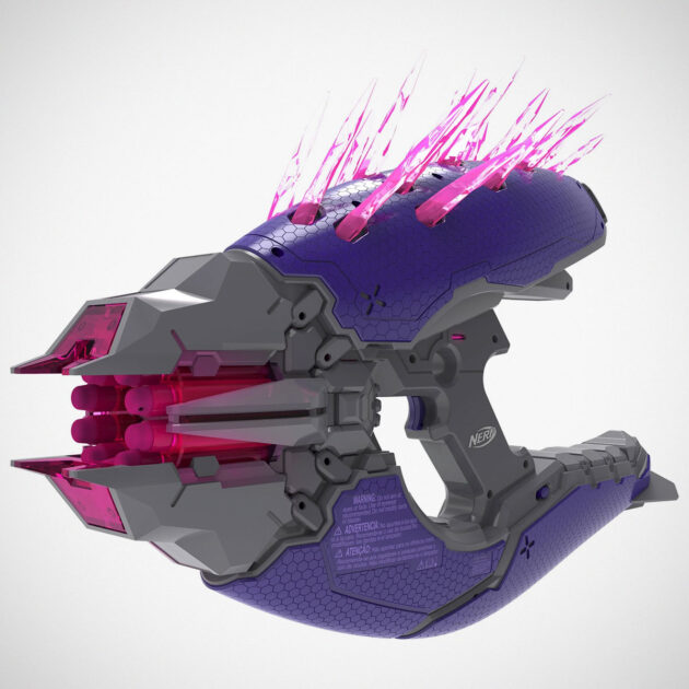 Hasbro NERF LMTD Halo Needler Blaster Is A Very Display-worthy Blaster