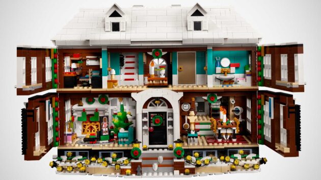LEGO Ideas 21330 Home Alone Has 3,955 Pieces And LEGO Light Brick Element
