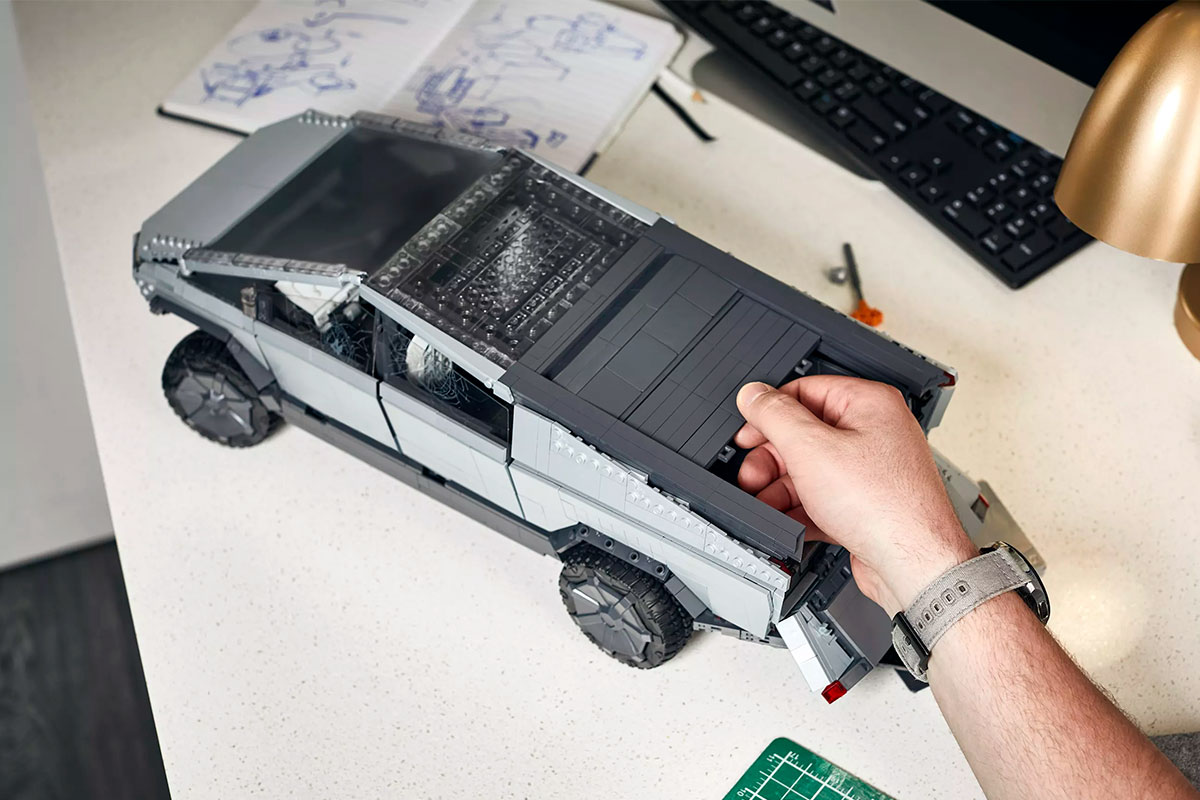 Mattel’s Mega Is Serving Up A Brick Built Tesla Cybertruck With Over ...