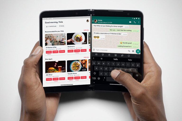 Microsoft Surface Duo 2 Has Larger Screens And At At-A-Glance ...