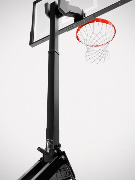 Spalding Momentous EZ Assembly Basketball Hoop Sets Up In 30 Minutes ...