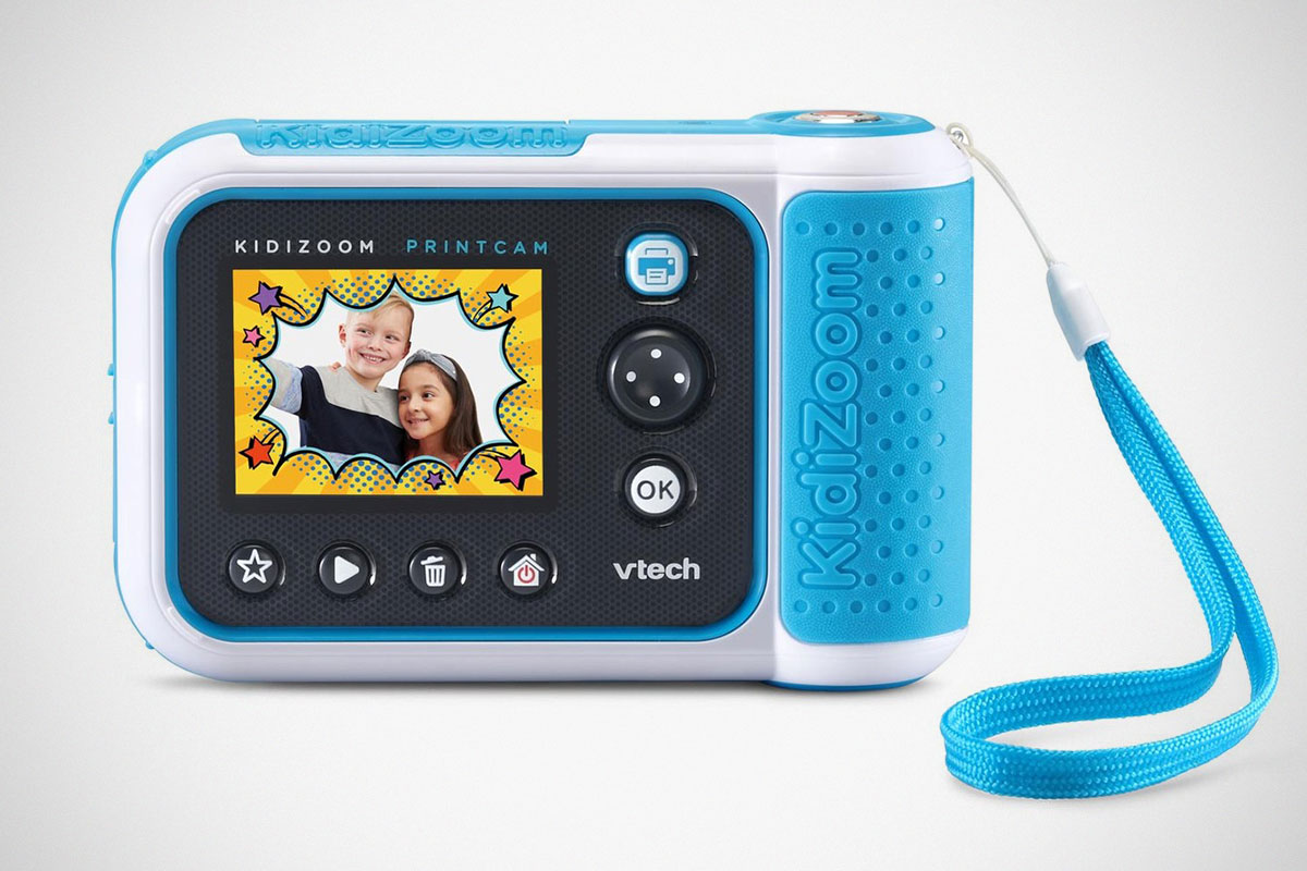 VTech KidiZoom PrintCam Instant Print Camera for Kids Has Built-In ...
