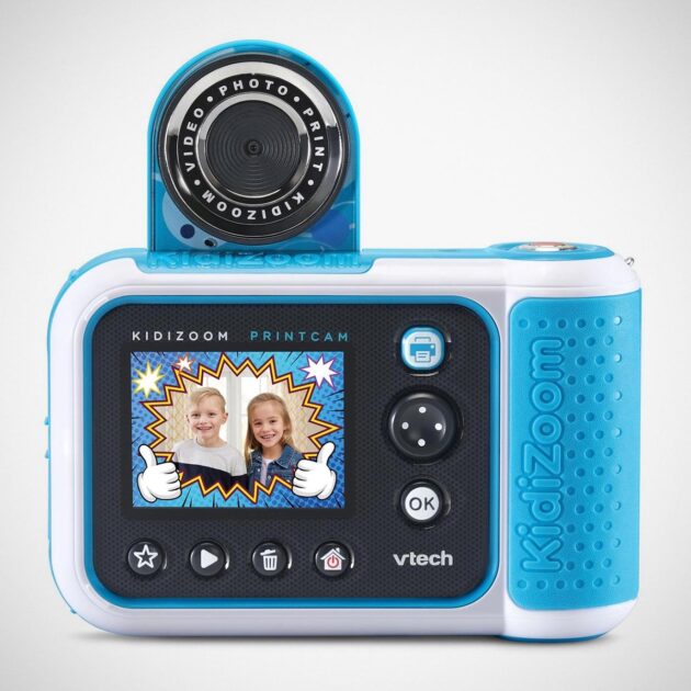 VTech KidiZoom PrintCam Instant Print Camera for Kids Has Built-In ...