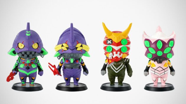 Shin Evangelion EVA Units Given The Uber Cute “Stuffed Toy” Look