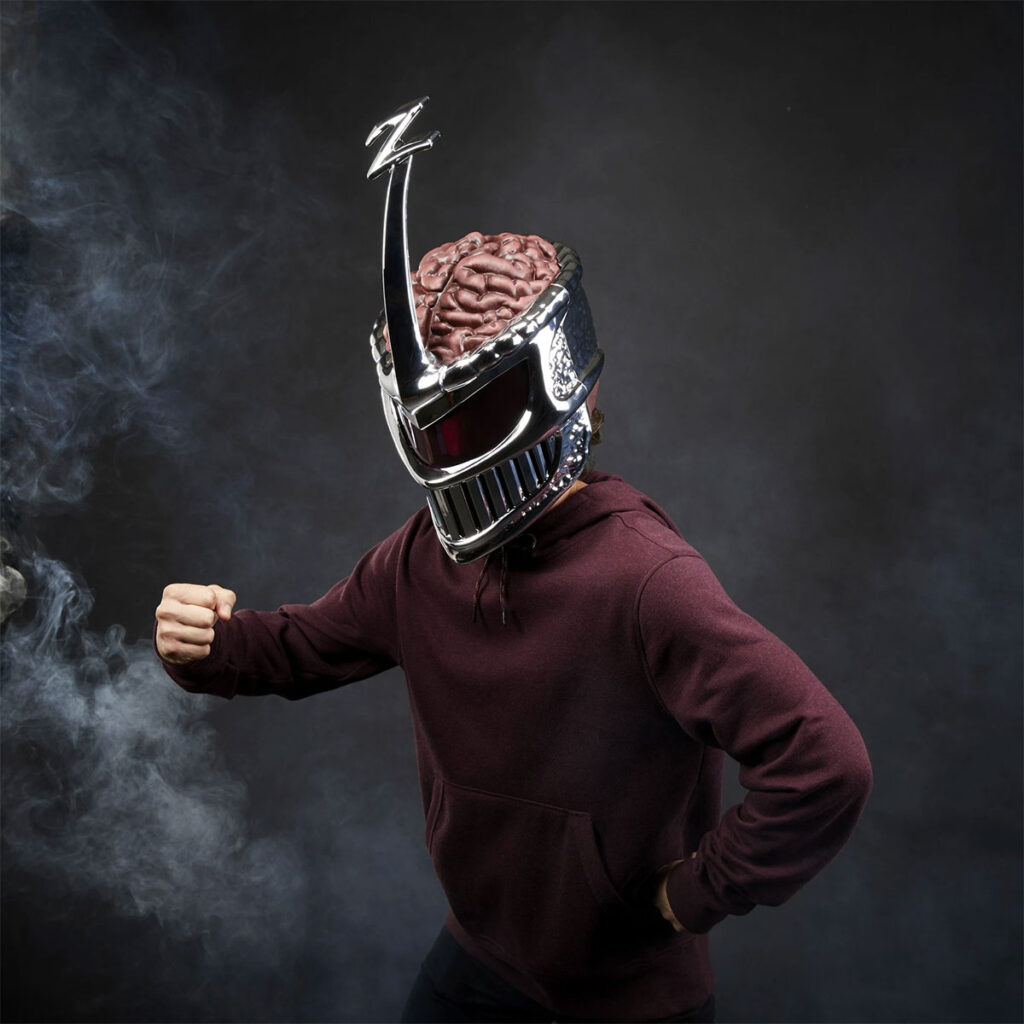 Power Rangers Wearable Lord Zedd Helmet: Exposed “Brain” Comes As ...