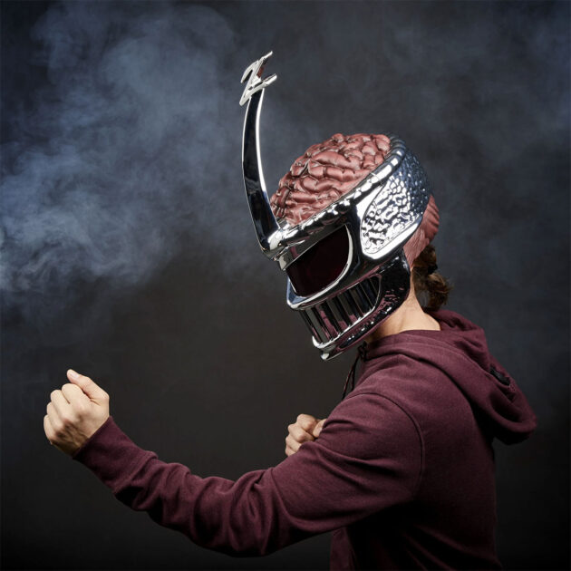 Power Rangers Wearable Lord Zedd Helmet: Exposed “Brain” Comes As ...