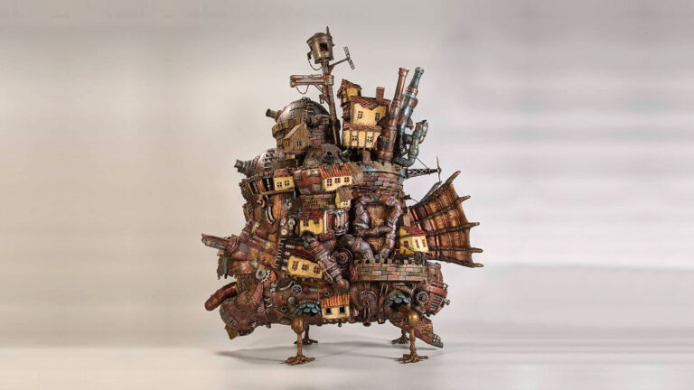 This Howl’s Moving Castle Sculpture Looks Like It Has Jump Straight Out ...