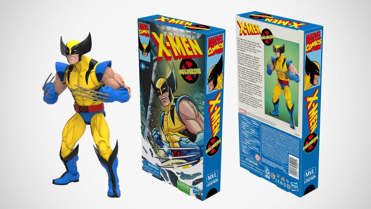 Marvel Legends Wolverine 90s Animated Series Figure Comes With That ...