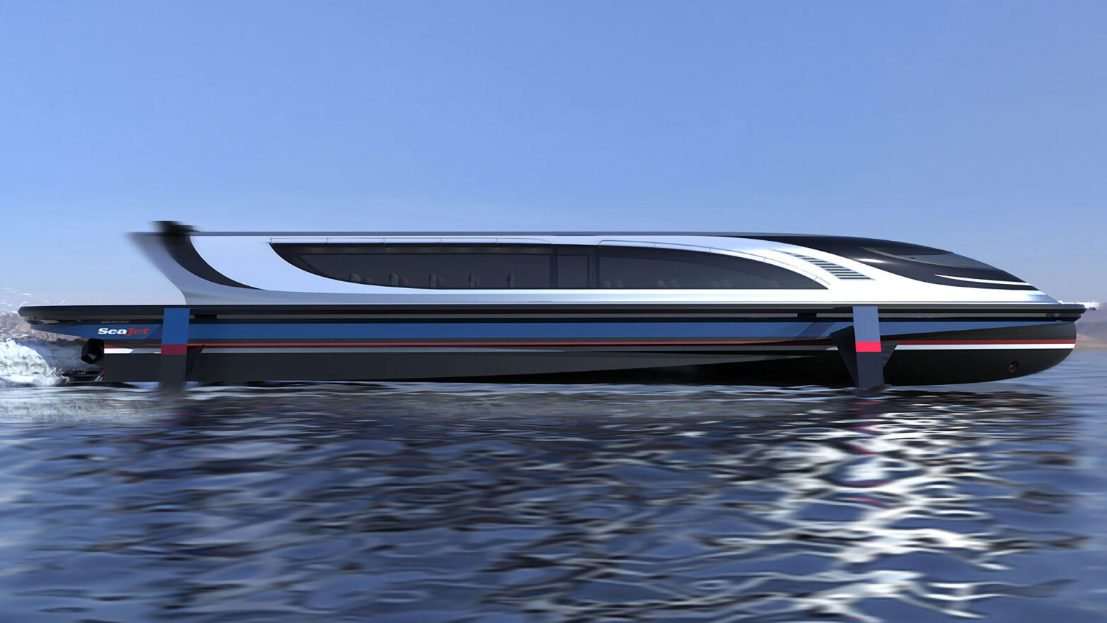 SeaJet Is The Jet Airliner Of The Sea And The Shinkansen Of The Water