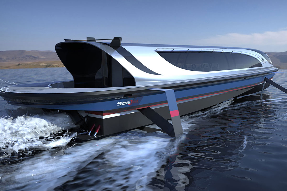 SeaJet Is The Jet Airliner Of The Sea And The Shinkansen Of The Water