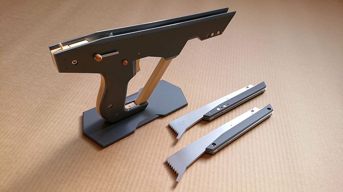 This Semi-automatic Rubber Band Gun Has “Magazines” That Magnetically ...