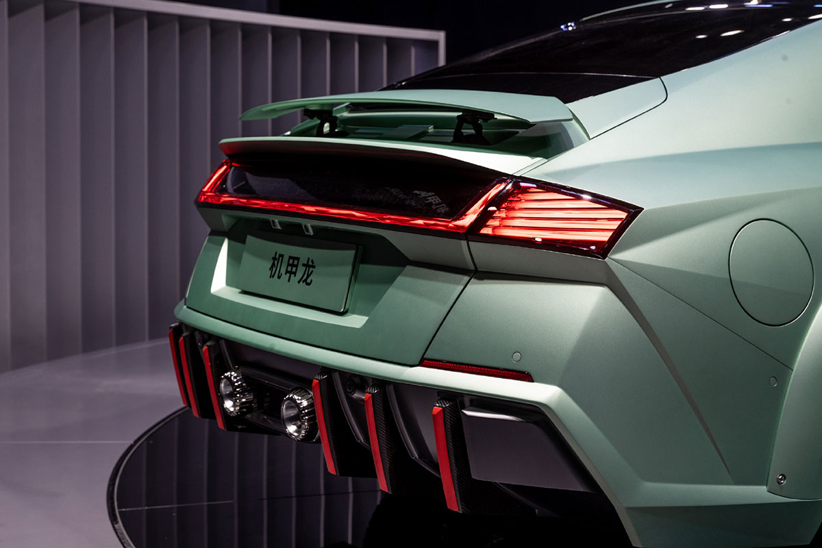 China’s Shalong “Mecha Dragon” EV Has Angular Lines: The Electric Car ...