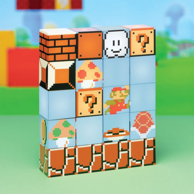 Super Mario Bros Build A Level Light: 16 Stackable Lights For Super ...
