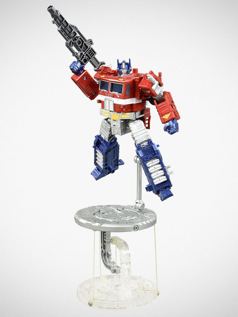 Transformers Masterpiece Optimus Prime With Tenseg Base: Toy Meets ...