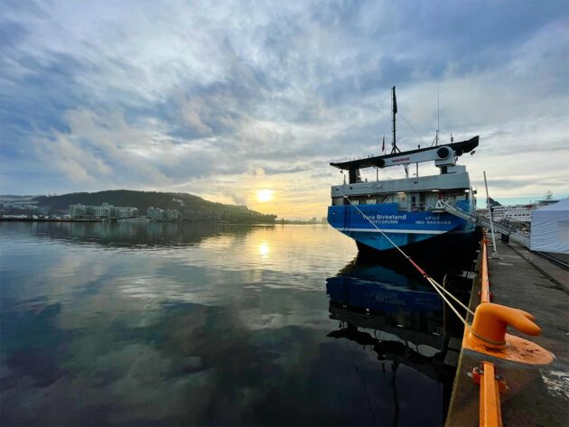 The World’s First All-electric Autonomous Cargo Ship Set Sail