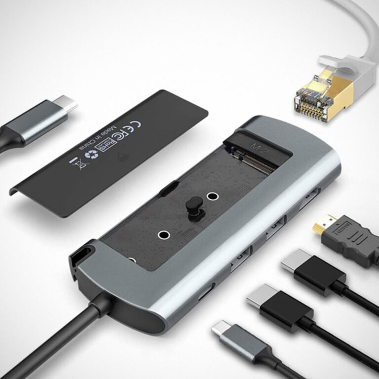 Here Are Some USB Hubs With Built-in SSD Enclosure/Storage