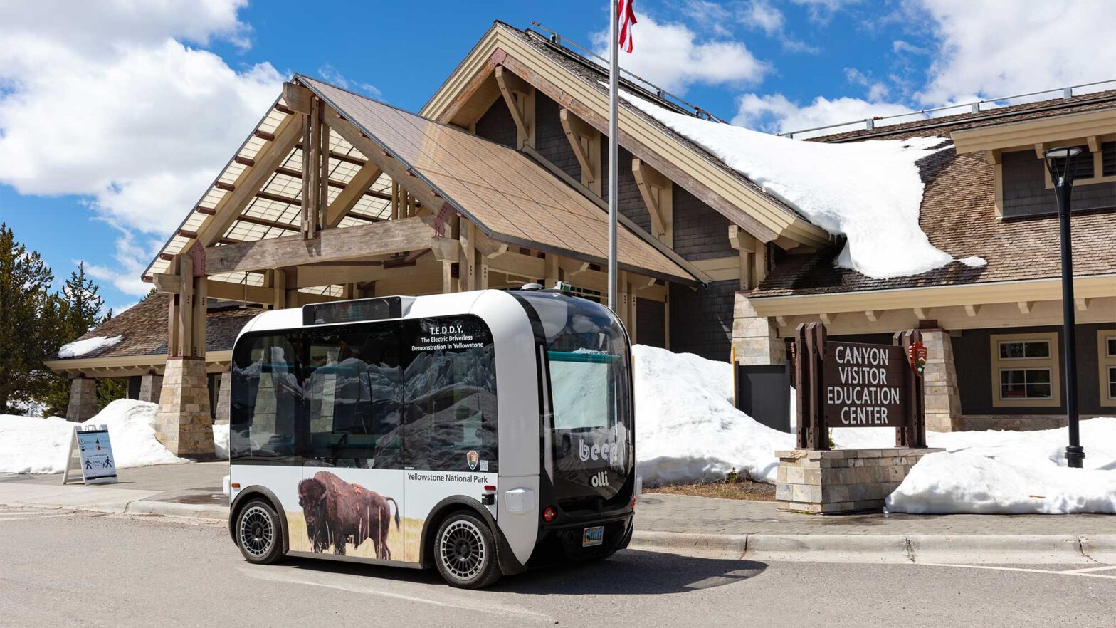 Autonomous Shuttle Bus Pilot At Yellowstone National Park Was A Success