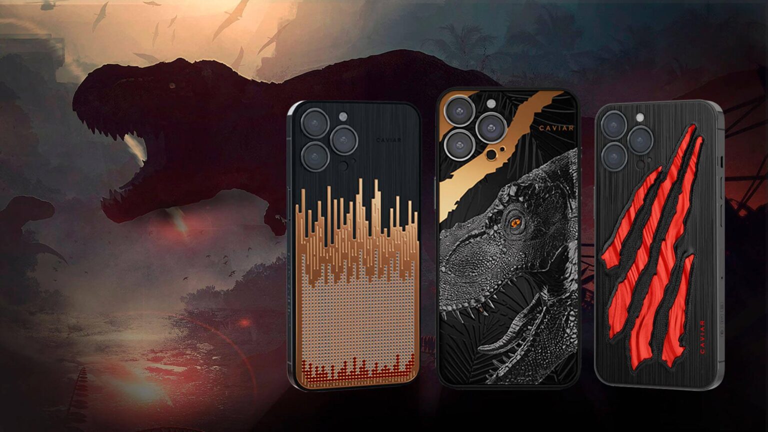 This iPhone 13 Pro Has Image Of A T-Rex That Has A Fragment Of An ...