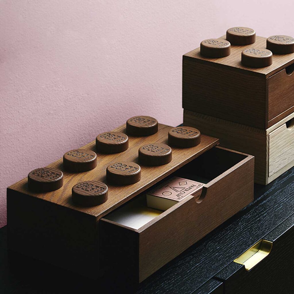 LEGO Is Now Selling Wooden Storage Brick Drawer For Tidying Up Your Desk