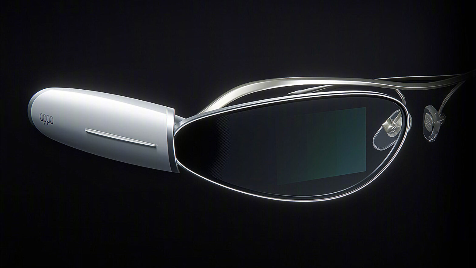 Oppo Air Glass Is Monocle Smart Glass That Requires A Frame To Attach ...