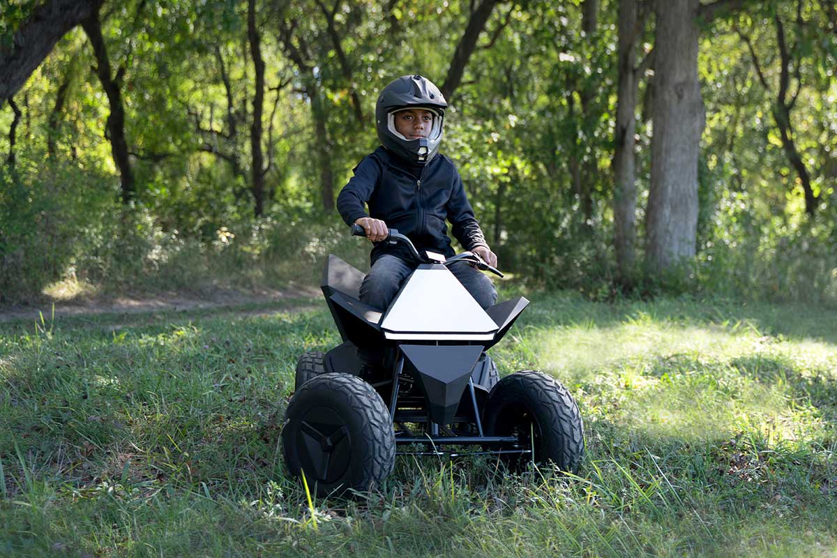 Holy Mother Of… Tesla Cyberquad Is Real! But It Is For Children