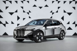 Thanks To An E-ink Car Wrap, This BMW iX Can Change Color And Patterns