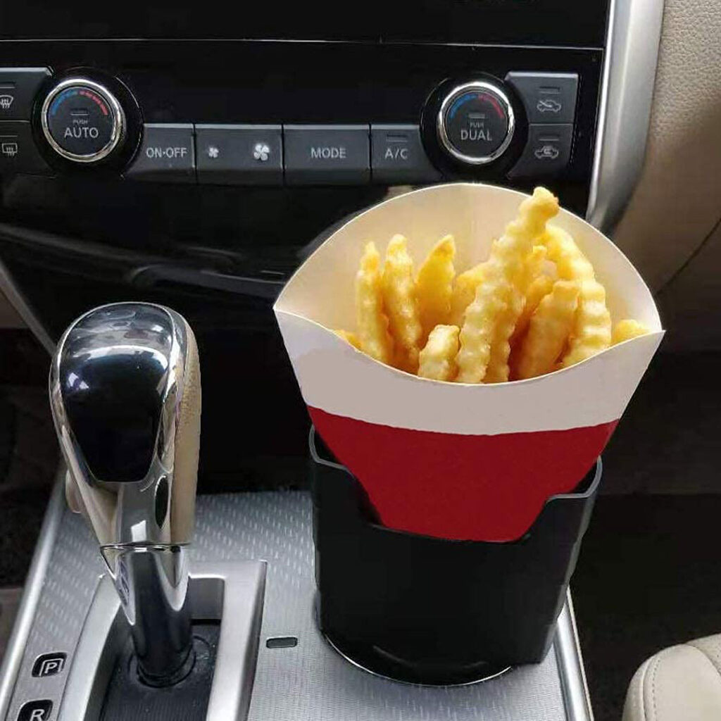 French Fry Holder For Car: For Drivers Who Love Eating Fries While ...