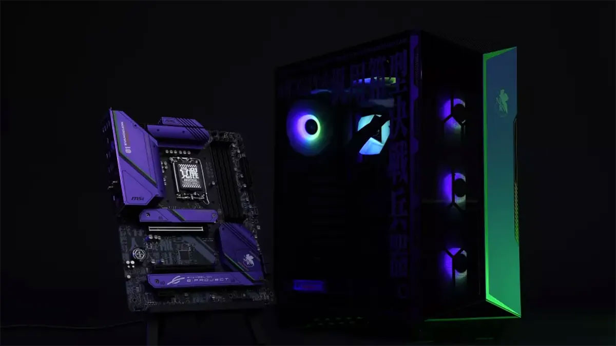 MSI x Evangelion e:Project Collaboration Edition: EVA Test Type-01 ...